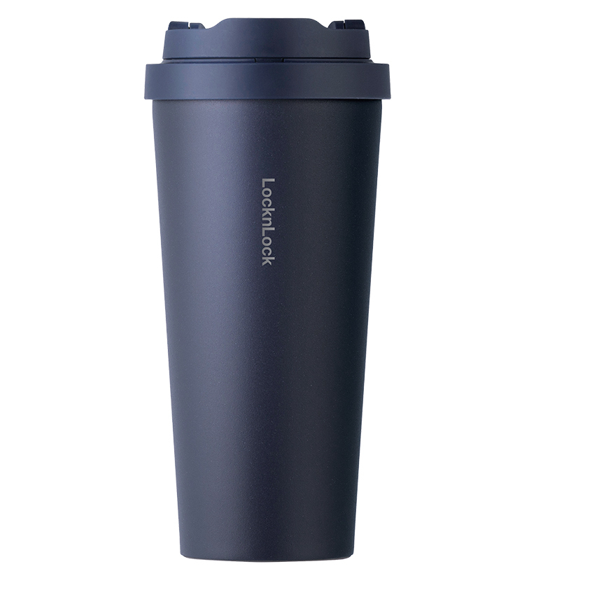 Ly giữ nhiệt LocknLock chính hãng 550ml LHC3249 Inox 316L nắp 1 chạm ...