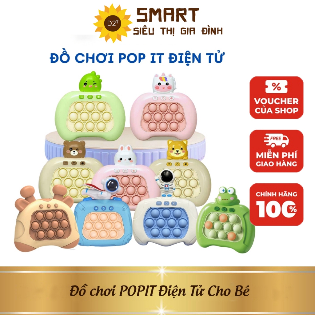 Đồ Chơi Popit Điện Tử Cho Bé Có Đèn Có Nhạc | Shopee Việt Nam