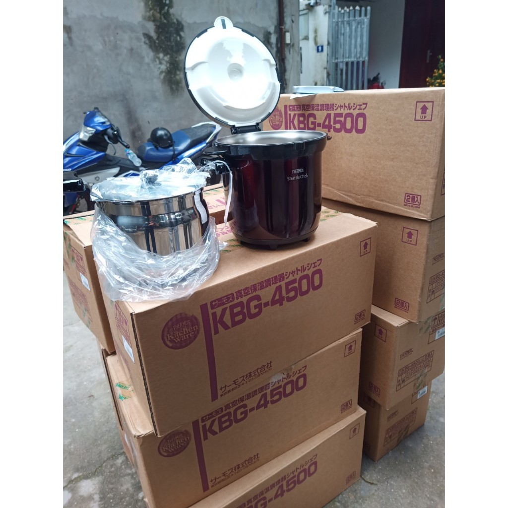 Nồi ủ Thermos KBG-4500-CS 4.5L nội địa Nhật Bản (Mới 100%) | Shopee Việt Nam