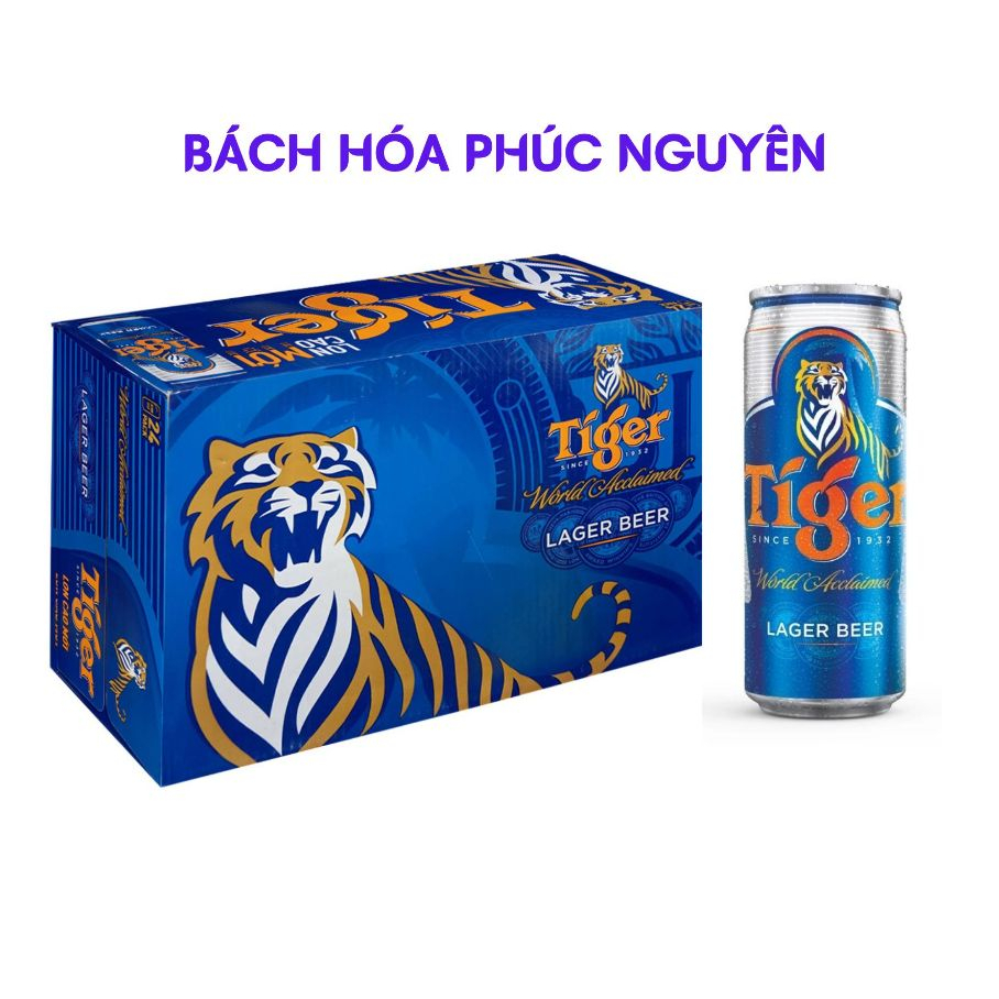 [Hỏa Tốc HCM] Thùng bia Tiger lon cao 330ml date xa | Shopee Việt Nam