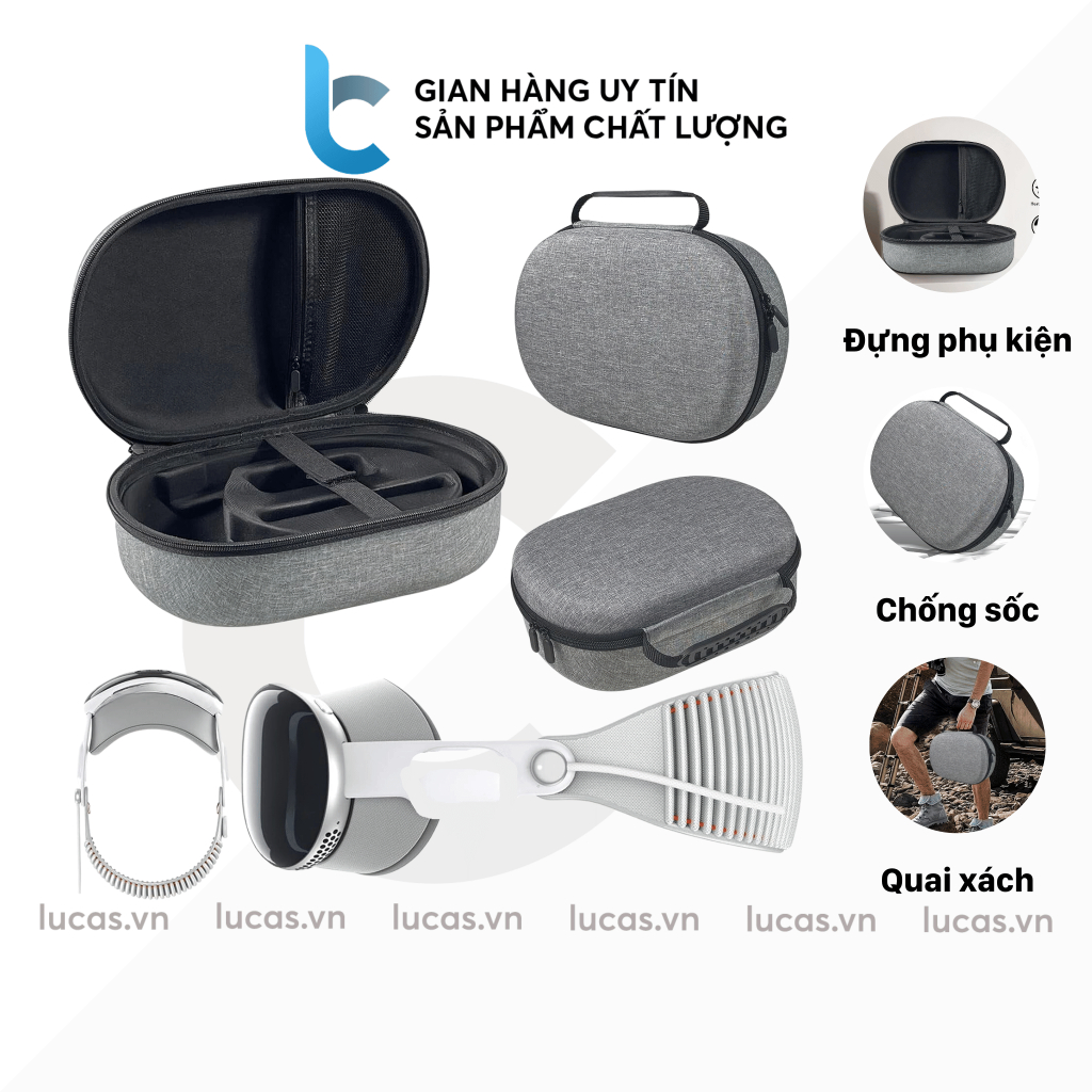 Hộp Đựng Kính Vision Pro Chống Trầy Xước Tai Nghe Phụ Kiện Vision Pro ...