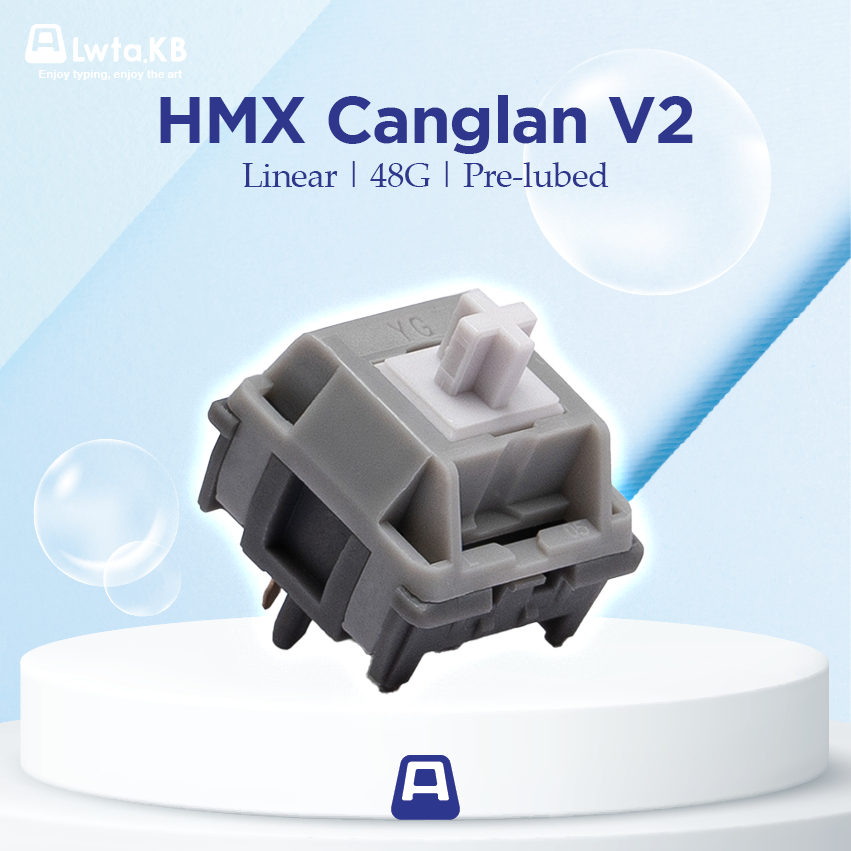 YG Studio HMX CangLan V2 | Switch CangLan V2 Linear| 48G | 5 Pin dùng cho bàn phím cơ | Shopee ...