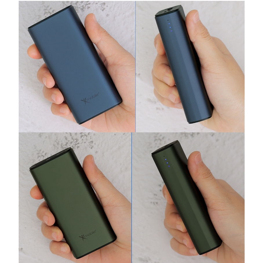 Pin sạc dự phòng Polymer 10.000 mAh Type C PD QC3.0 Xmobile PowerSlim PJ JP213 - Hàng qua sử ...