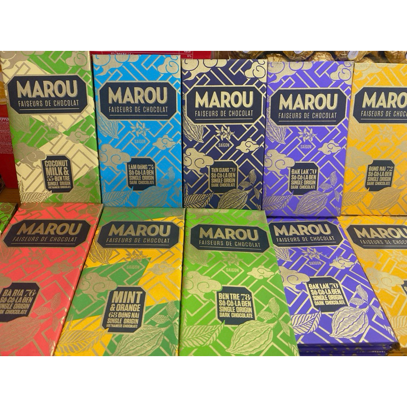 Marou chocolate 1 thanh 80g (inbox chọn vị) | Shopee Việt Nam