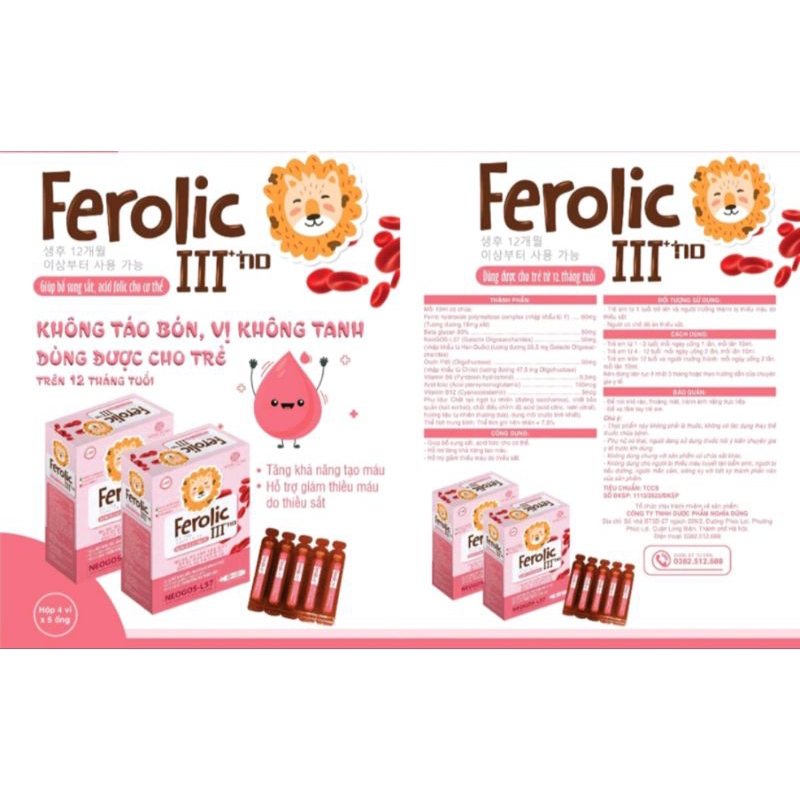 sắt ống Ferolic hộp 20 ống | Shopee Việt Nam