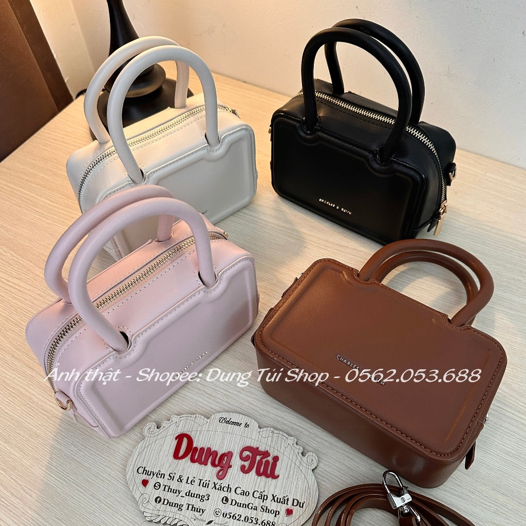 Túi nữ quai cầm + đeo chéo size 18 kiểu dáng bánh quy cốp CK2-30782297 ...