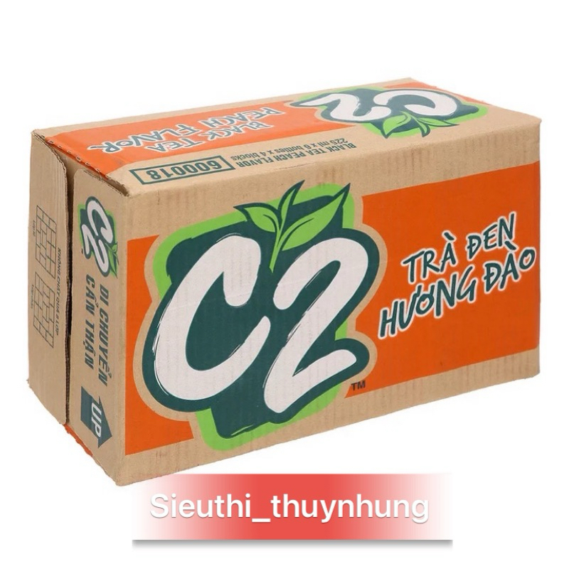 Thùng 24 chai trà xanh C2 225ml | Shopee Việt Nam