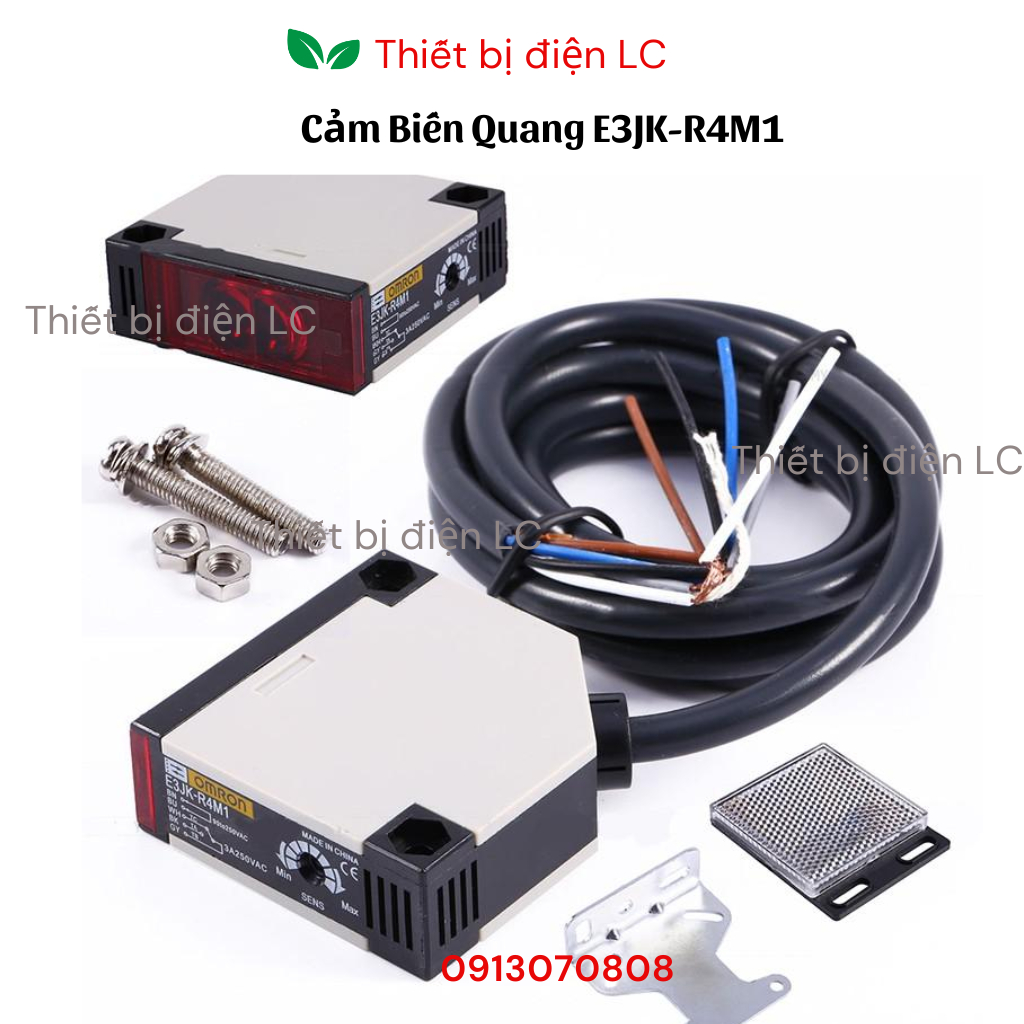 Cảm Biến Quang E3JK-R4M1, E3JK-DS30M1, E3JK-5DM1, công tắc hồng ngoại, cảm biến khoảng cách phản ...