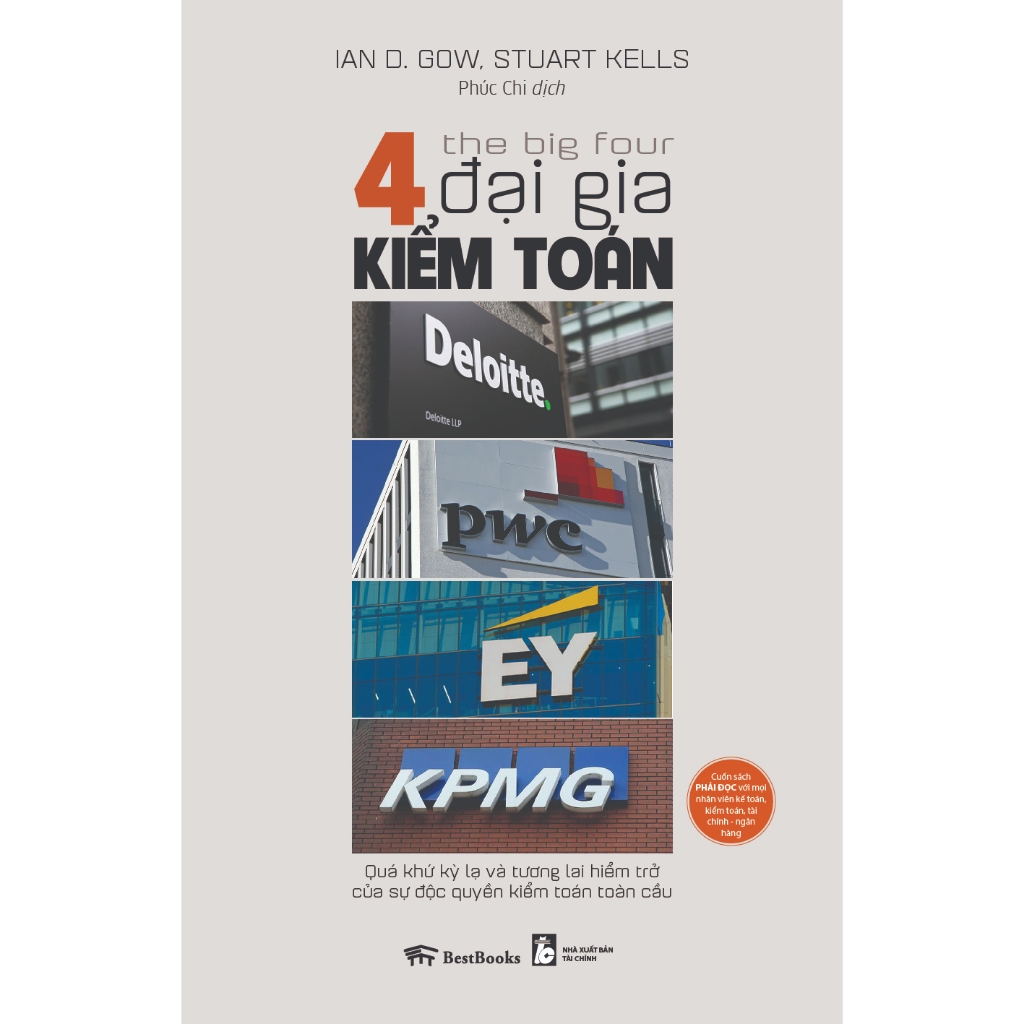 Sách - The Big Four - 4 đại gia kiểm toán: Deloitte - PwC - EY - KPMG | Shopee Việt Nam