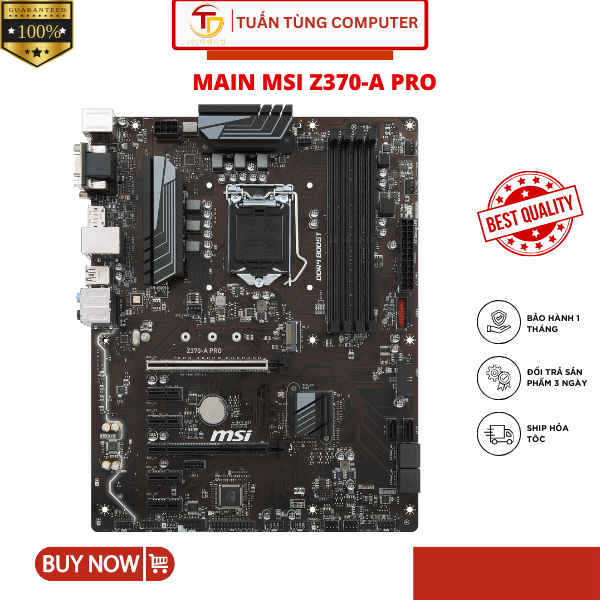 Main Msi Z370-A Pro Bảo hành 1 Tháng - Phụ kiện máy tính hàng chính ...