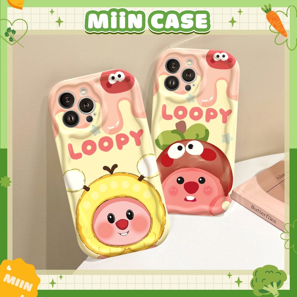 Ốp Lưng iPhone Loopy Viền Sóng Nổi, Chống Sốc, Bảo Vệ Camera - iP 6/6s ...