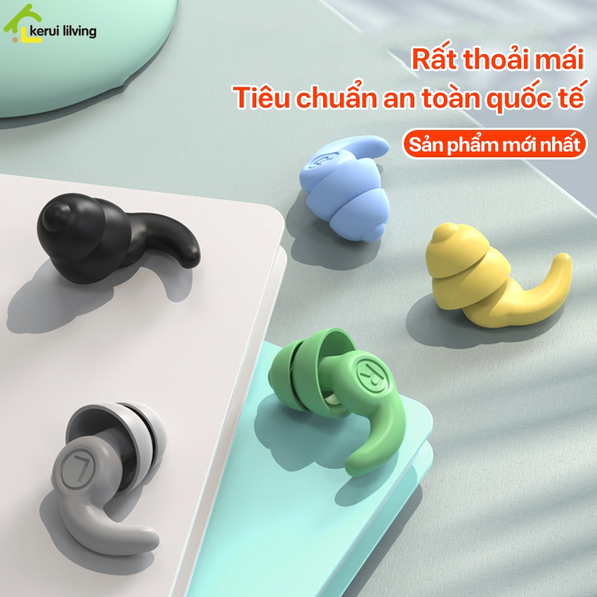 Nút bịt tai AISHA chống ồn, nút tai bơi chuyên nghiệp chống thấm nước ...