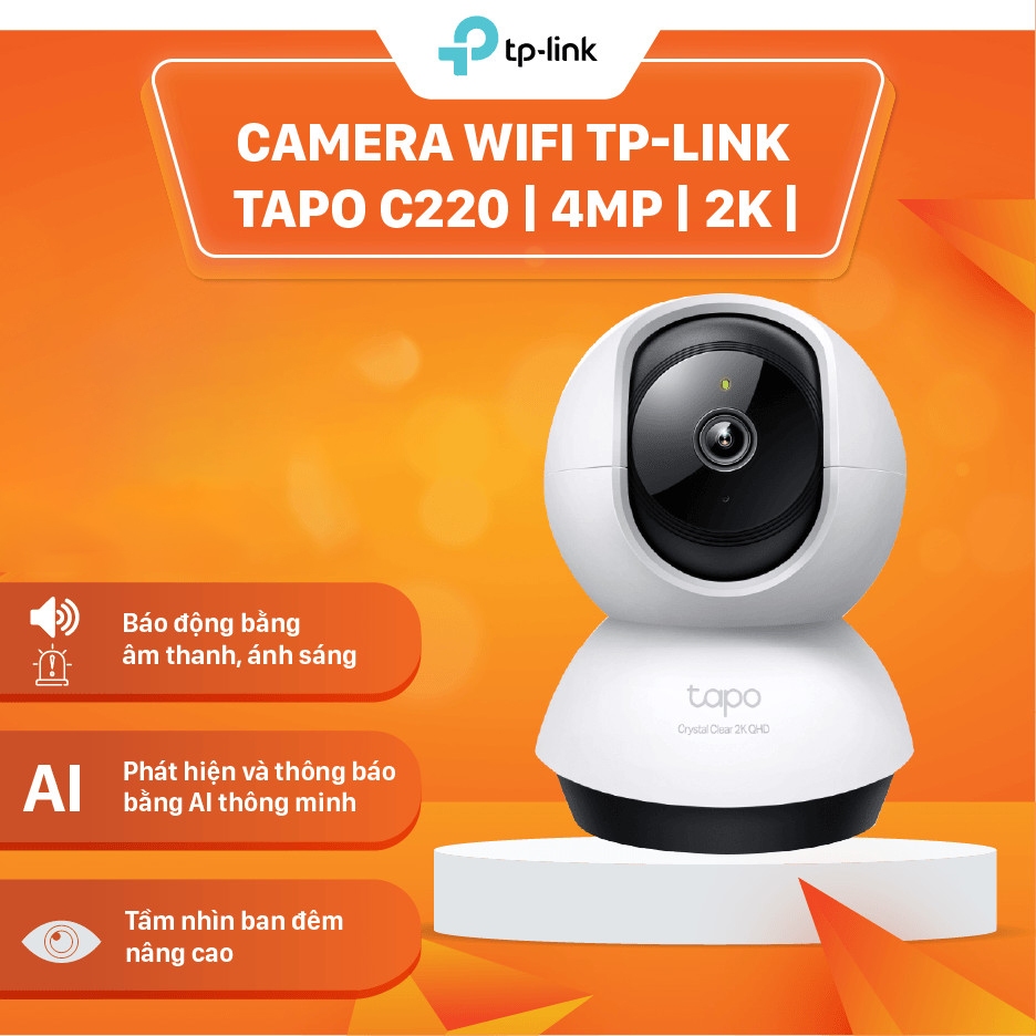 Camera wifi TP Link Tapo C212, TAPO C200, TAPO C210, TAPO C220 chính ...