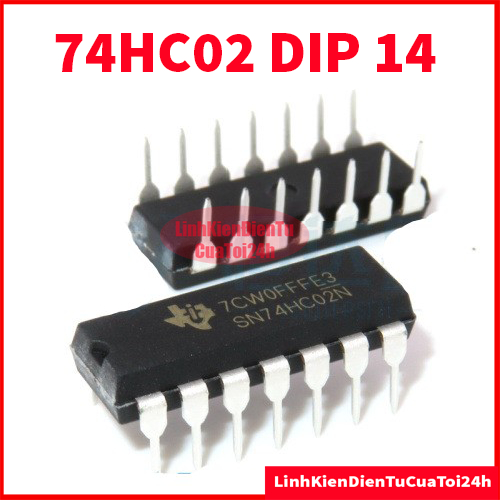 74HC02 DIP 14 Chân Cắm 7402 HC02 | Shopee Việt Nam