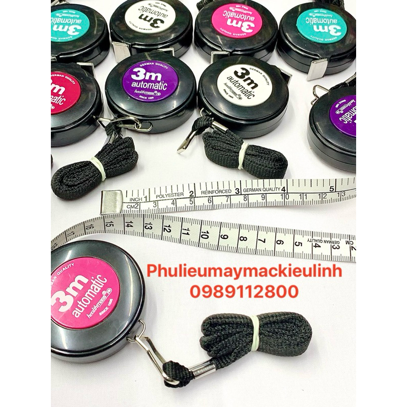 Thước dây cuộn 3m của Đức hiệu Hoechstmass, có mặt cm và inch | Shopee ...