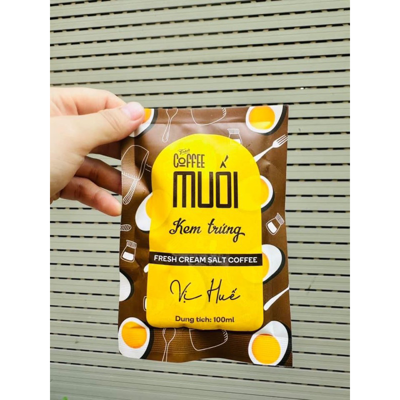 Cafe MuỐi Kem TƯƠi Gói 100ml Shopee Việt Nam