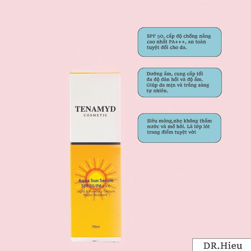 Kem chống nắng, dưỡng trắng da Tenamyd Aqua Sun | Shopee Việt Nam