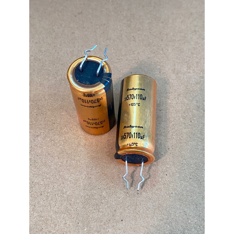 Tụ Rubycon SV 570V 110uf 120uf 150uf 220uf 18X45mm Audio Hifi Mới Chính ...