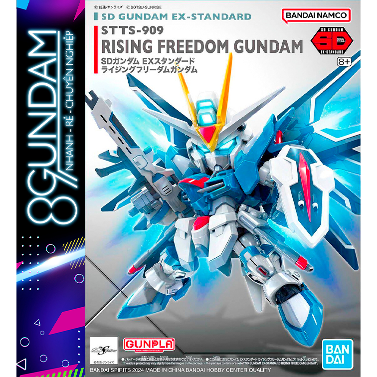 Mô Hình Lắp Ráp SD EX-Standard Rising Freedom Gundam | Shopee Việt Nam