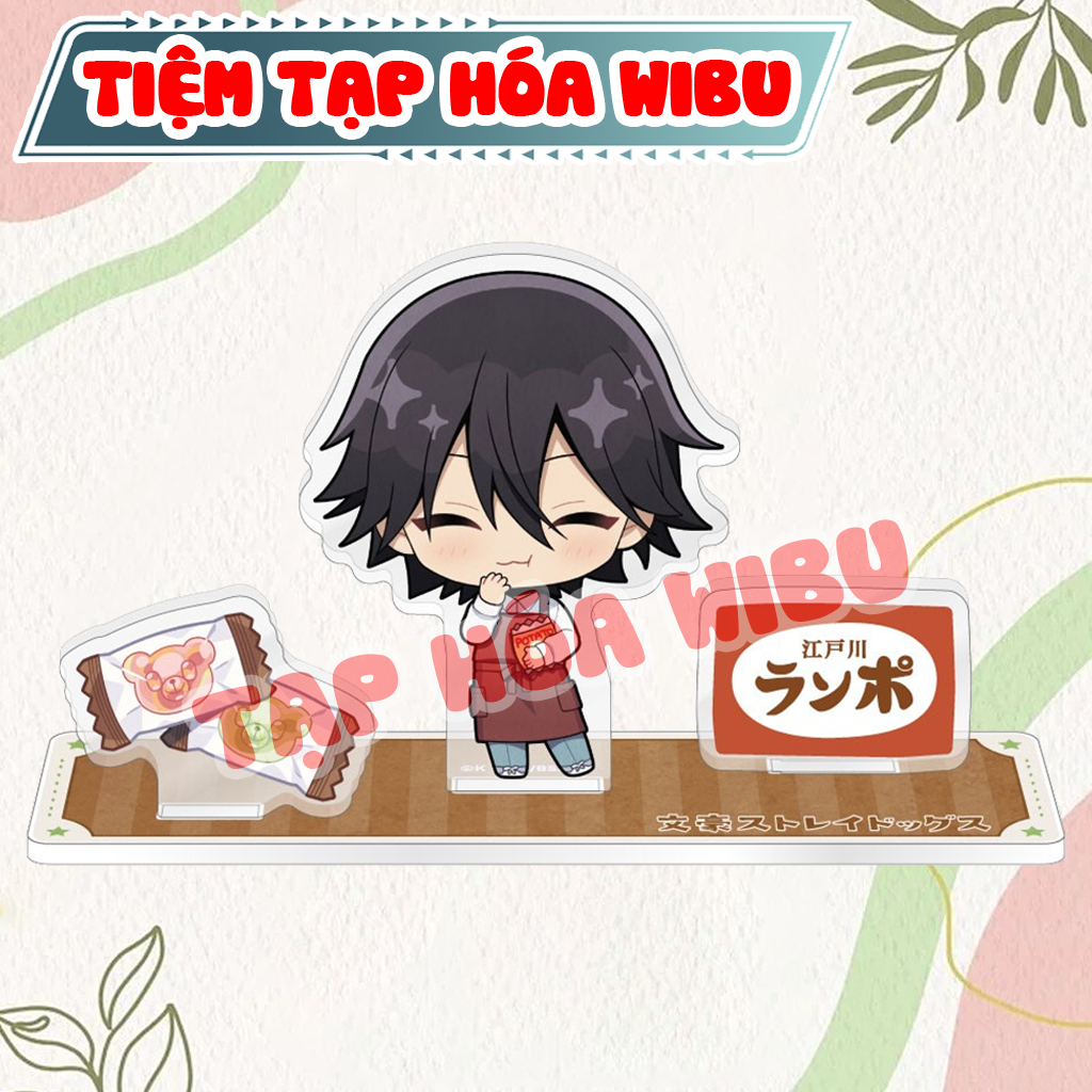 Mô hình Standee Tượng Bằng Acrylic Bungou Stray Dogs 3 mảnh 3 Pieces ...