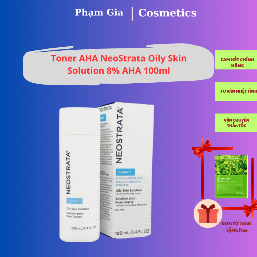 Toner AHA NeoStrata Oily Skin Solution 8% AHA 100ml( chính hãng ...