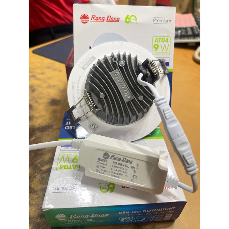 Đèn LED Downlight D AT04 90/9W rạng đông | Shopee Việt Nam