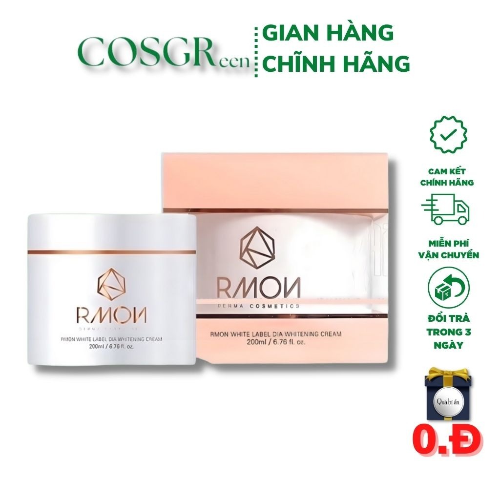 Kem Dưỡng Trắng Da Body Rmon 200ml Hàn Quốc dưỡng da toàn thân làm da ...