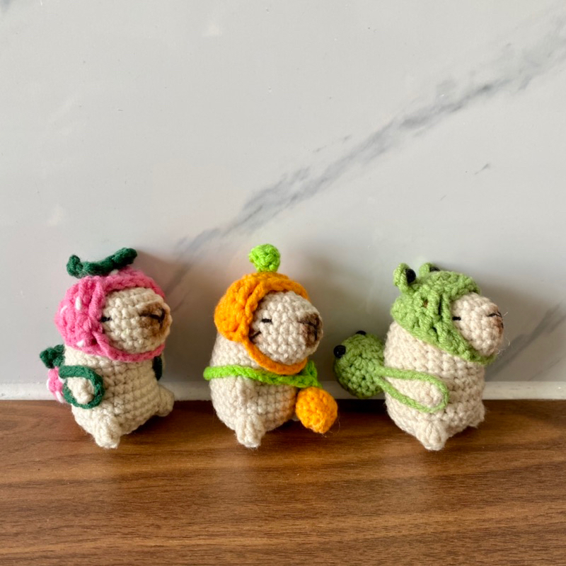 Chuột Capybara bằng len handmade dễ thương | Shopee Việt Nam