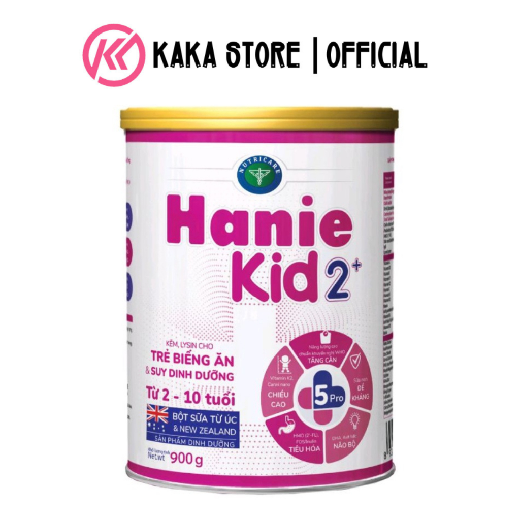 Sữa bột Hanie Kid 2+ (900g) | Shopee Việt Nam
