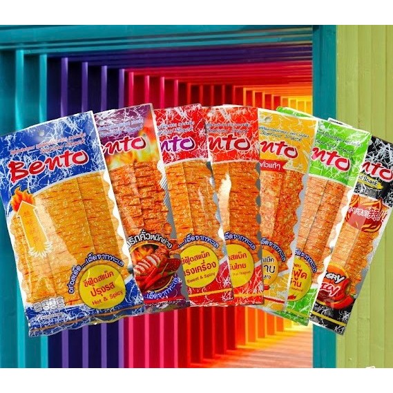 12 Gói Mực Bento Thái Lan Loại Lớn 18g Màu đỏ/xanh/cam/đen | Shopee ...