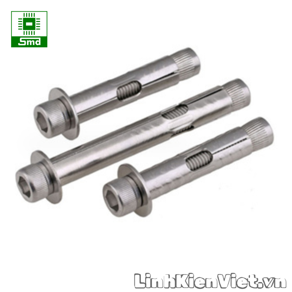 Nở inox,tắc kê nở inox 304 loại chịu lực cao bắt bulong âm thẩm mỹ thép ...