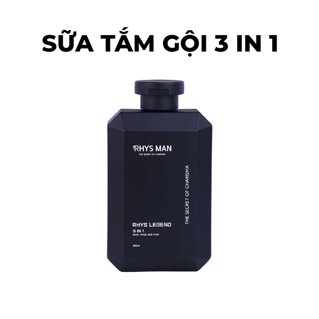 Sữa tắm gội nam 3in1 RHYS MAN hương nước hoa Rhys Legend 350ml | Shopee ...