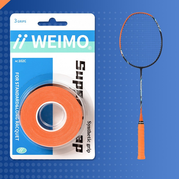 Bộ cuốn cán vợt Weimo cao cấp 3 chiếc trong 1 Hộp (có băng khóa đầu ...