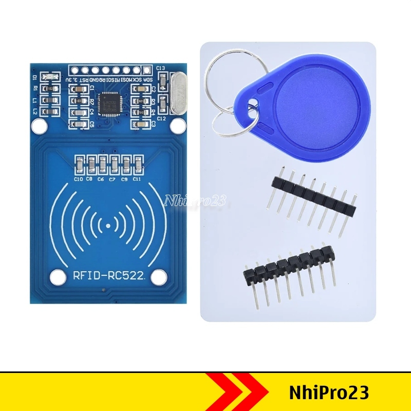 Mạch RFID NFC 13.56MHz RC522 MFRC522 | Shopee Việt Nam
