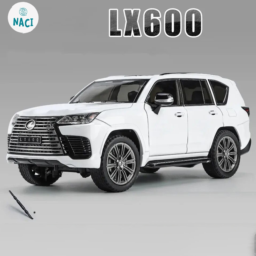 Mô hình xe Lexus LX600 tỉ lệ 1:24 hợp kim bản cao cấp đầy đủ chức năng ...