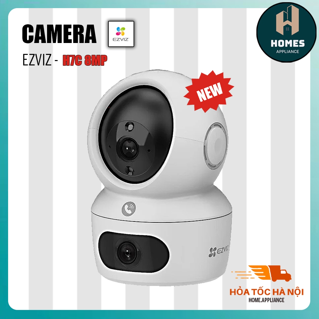Camera WiFi Trong Nhà 2 Mắt EZVIZ H7C 8MP | Camera Ezviz Trong Nhà ...