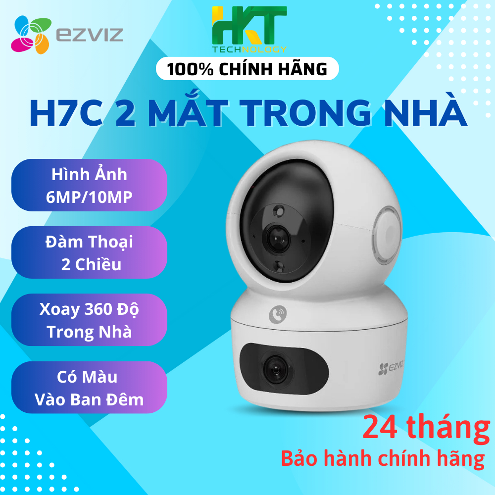 Camera Ezviz 2 Mắt 8MP H7C Xem 2 Màn Hình Cùng Lúc, Đàm Thoại - HKT ...