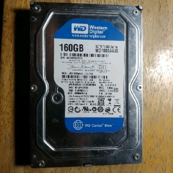 Ổ cứng HDD WB 500Gb/160Gb ver Blue | Shopee Việt Nam
