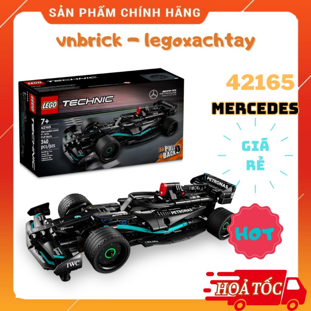 LEGO Technic 42165 Siêu Xe Mercedes-AMG F1 W14 E Performance Pull-Back ...
