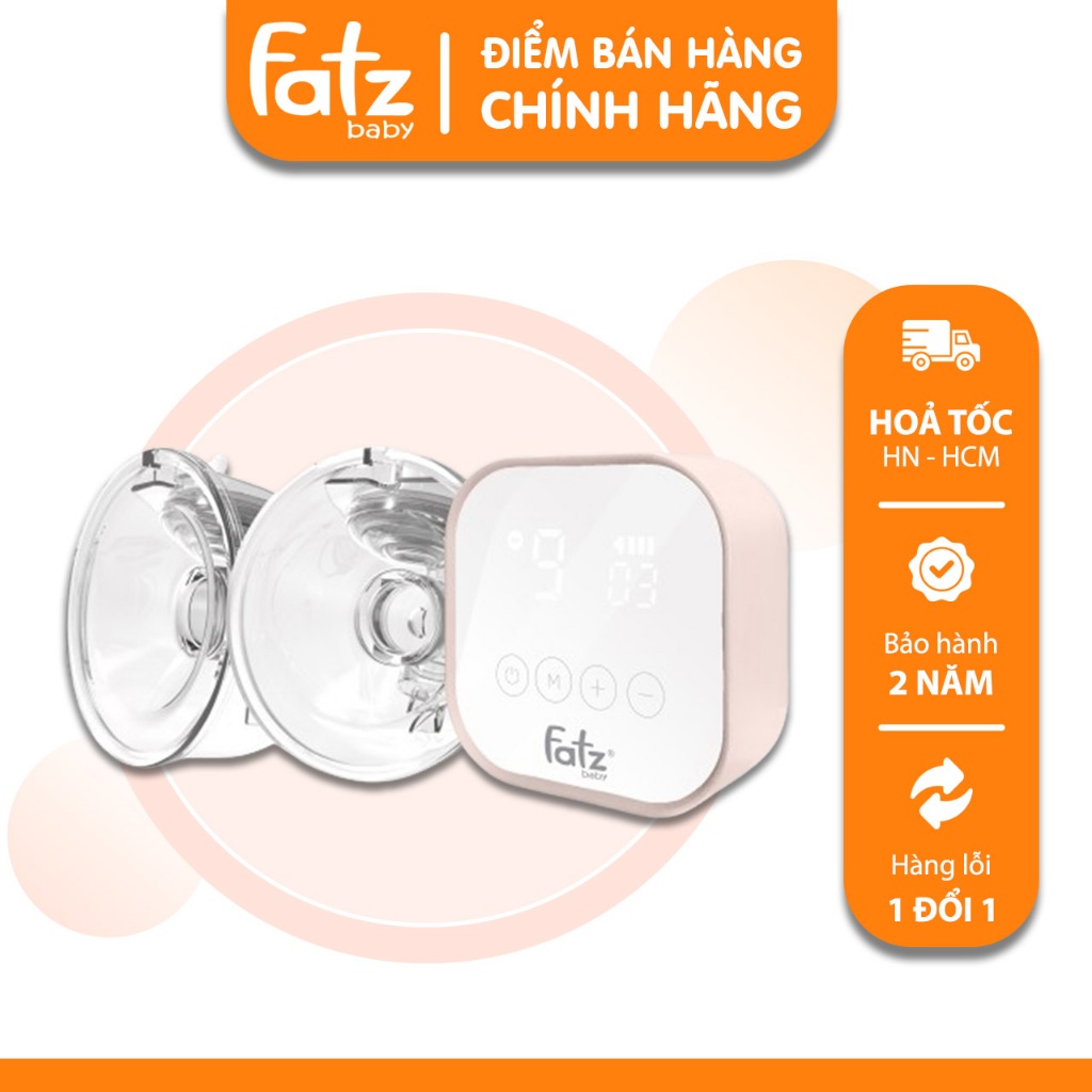Máy hút sữa điện đôi rảnh tay Fatz Baby Twinfree 1 FB1301TG | Shopee ...