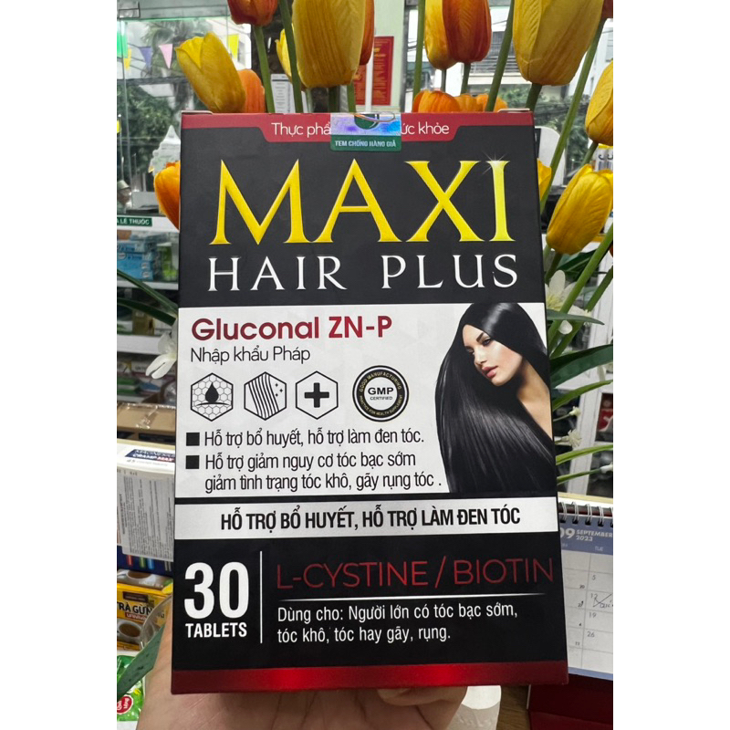 Maxi hair plus ( hộp 30 viên) | Shopee Việt Nam