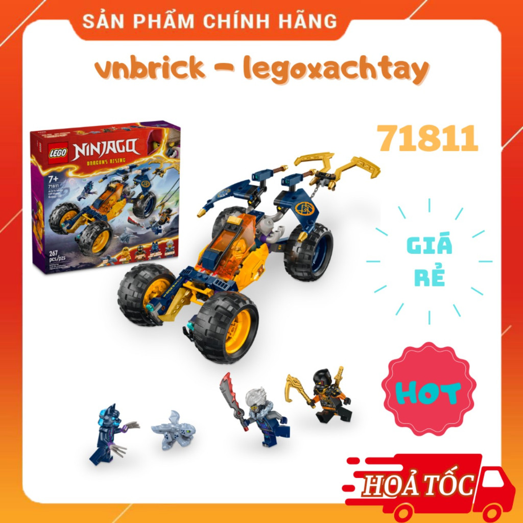 LEGO Ninjago 71811 Xe Ninja Off-Road Buggy Của Arin | Shopee Việt Nam