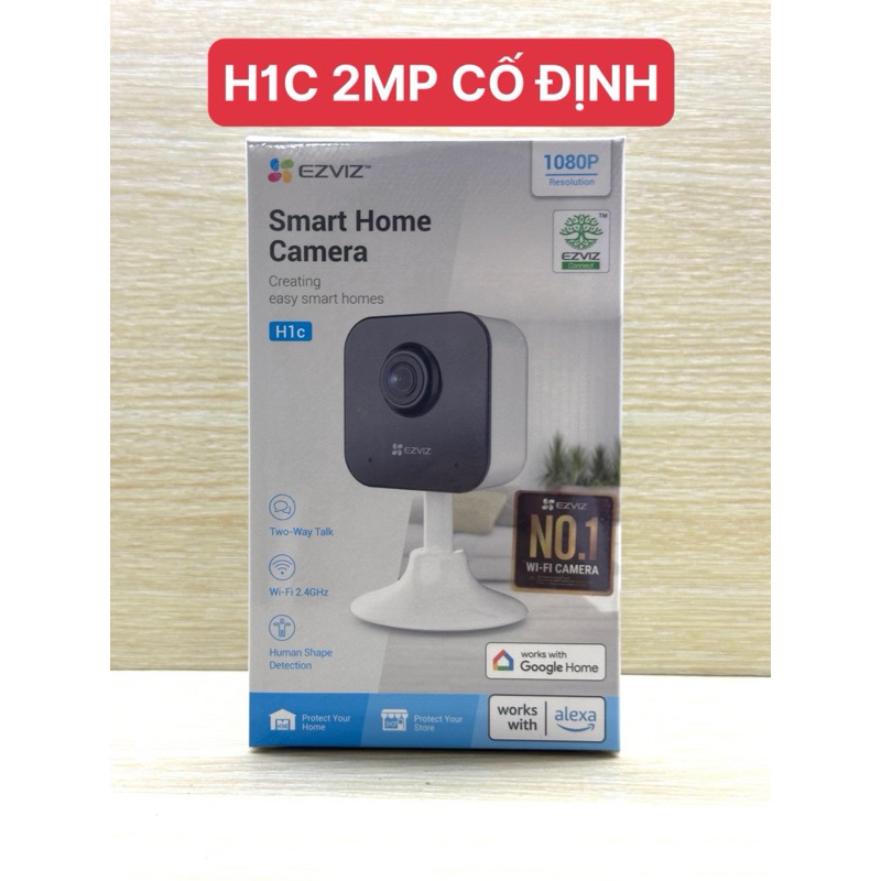 Camera Ezviz H1C, C1C-B, C6N 2MP, H6C PRO 4MP đàm thoại 2 chiều chính ...