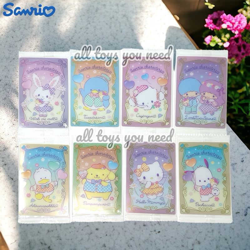 [Bandai] Card Sanrio Character Wafers 3 | Card Sanrio chính hãng | Card ...