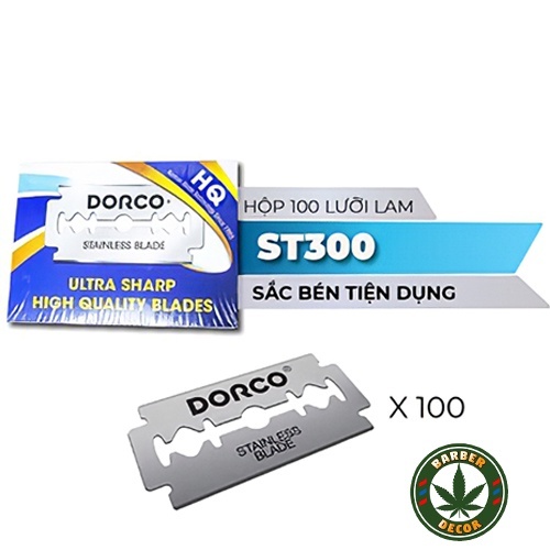 Lưỡi dao cạo, dao lam, dao tem DORCO ST300 Hàn Quốc 1 hộp 10 lưỡi ...