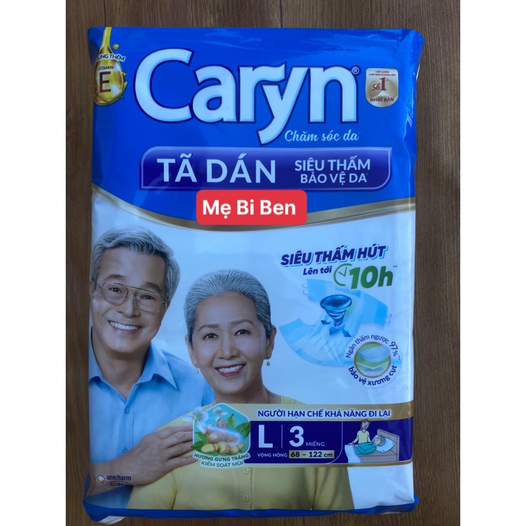 [Tã Bỉm cho Mẹ Sau Sinh] Gói 3 Miếng Bỉm Dán Caryn Cho Mẹ Sau Sinh L3 ...