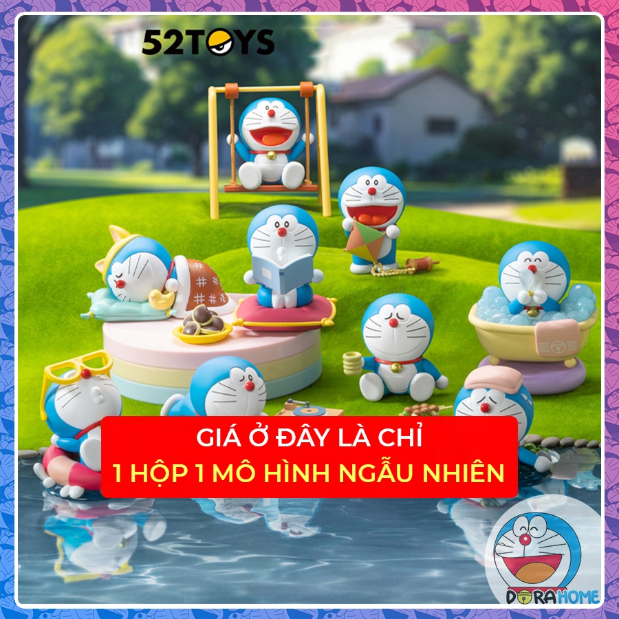 1 Mô hình Doraemon ngẫu nhiên trong set blindbox Doraemon Take A Break ...