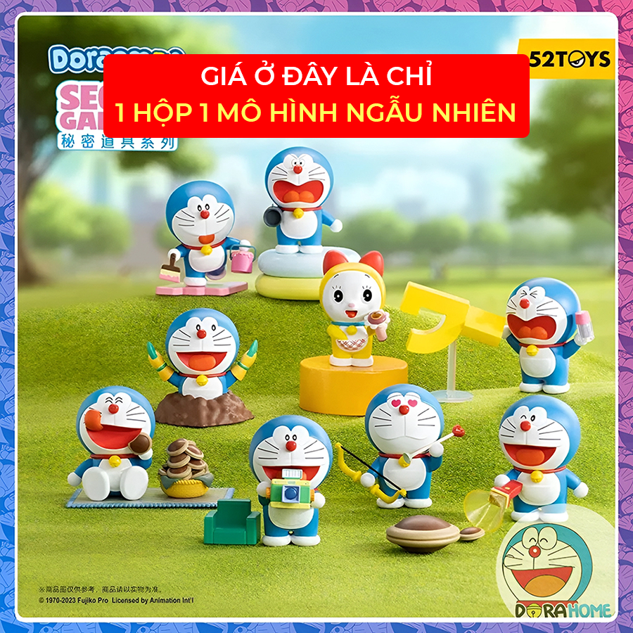 1 Mô hình Doraemon ngẫu nhiên trong set blindbox Doraemon Secret ...