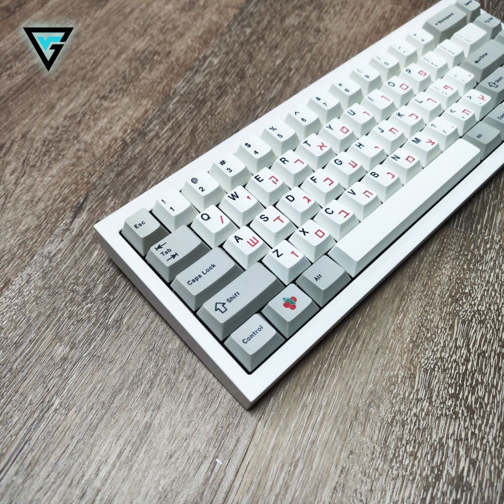 Keycap Hebrew JC Studio Vietgear 138 nút bàn phím cơ độ dày 1.7mm
