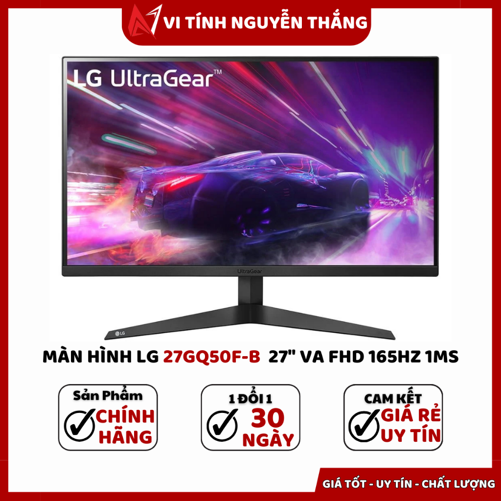 MÀN HÌNH GAMING LG ULTRAGEAR 27GQ50F-B 27 INCH FHD 165HZ | Shopee Việt Nam